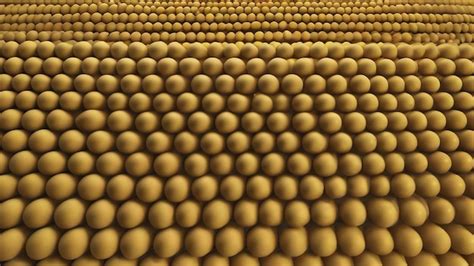 Premium Photo Yellow Texture With Repeated Round Bumps Spheric Background 3d Rendering