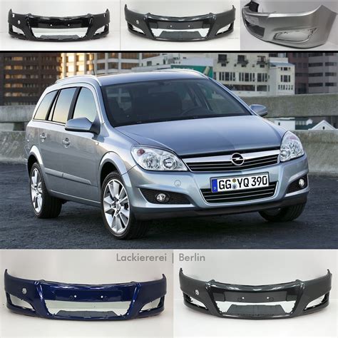 Opel Astra H 2007-2010 STOßSTANGE VORN Frontschürze LACKIERT IN ...