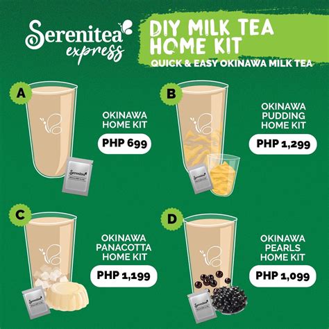 Serenitea How Do You Like Your Okinawa Milk Tea Do You Like It Plain