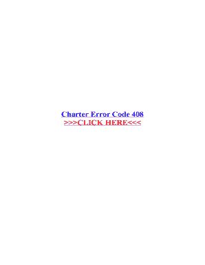Fillable Online Spectrum Error Code Fax Email Print PdfFiller
