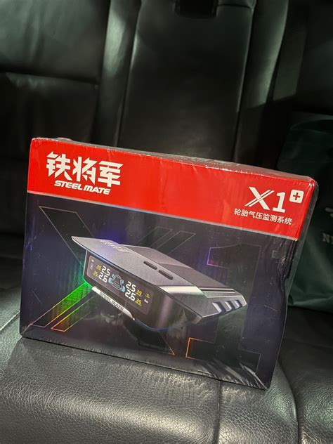 Steelmate Tpms Car Tyre Tire Pressure Monitoring System External Sensors Car Accessories