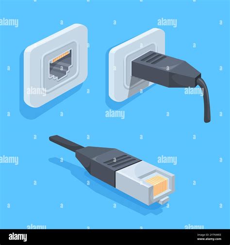 Modular Socket Stock Vector Images Alamy