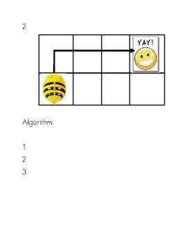 Bee Bot Coding Maps Challenge By Bridget Keener TpT