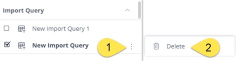 Importing Data With Custom Queries