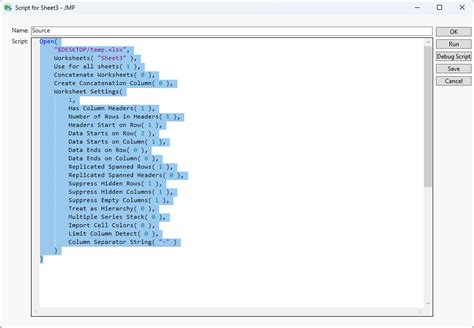 multi file import certain tabs and columns jmp user community