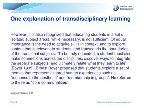 Ppt Transdisciplinary Learning Powerpoint Presentation Free Download