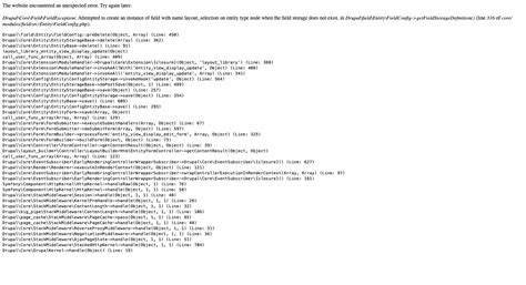 Disabling Layout Builder Library For A Bundle Throws Fieldexception Error 3439763