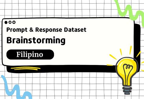 Filipino Brainstorming Prompt And Response Dataset