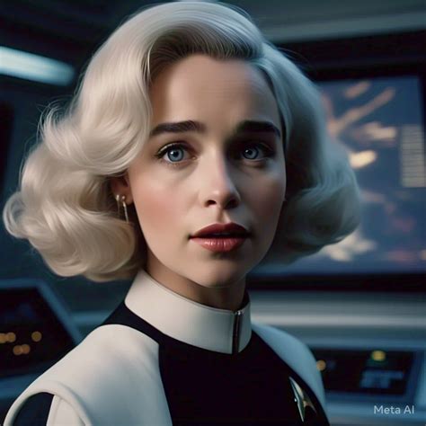 Emilia Clarke In Star Trek Tos By Queenopink On Deviantart