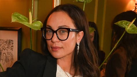 Lilly Becker Puts On A Leggy Display In A Black Leather Miniskirt And Sequinned Tights As She