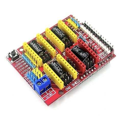 Uno A4988 Stepper Driver Cnc Shield V3 3d Printer Shield For Arduino Shopee Malaysia