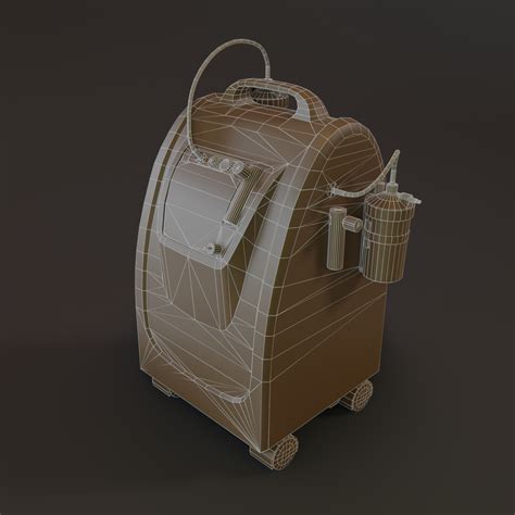 3d Oxygen Concentrator Portable Dual Flow Turbosquid 2050744