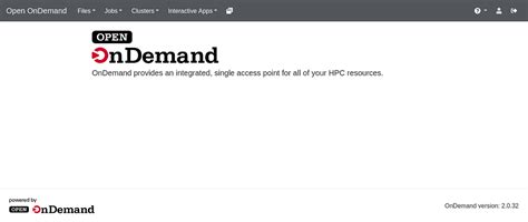 problem accessing a newly defined cluster get help open ondemand