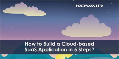 How To Build A Cloud Based Saas Application In 5 Steps Kovair Blog