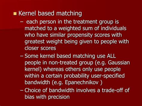 Ppt Propensity Score Matching And The Ema Pilot Evaluation Powerpoint