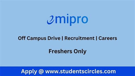 Emipro Technologies Careers 2023 Fresher Direct Link By V G Selvam Apuzzindia Medium