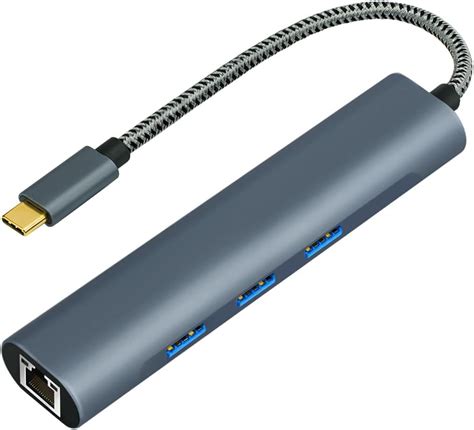 Amazon Com USB 3 0 Hub With Ethernet Adapter Fast And Reliable Internet Connection Electronics