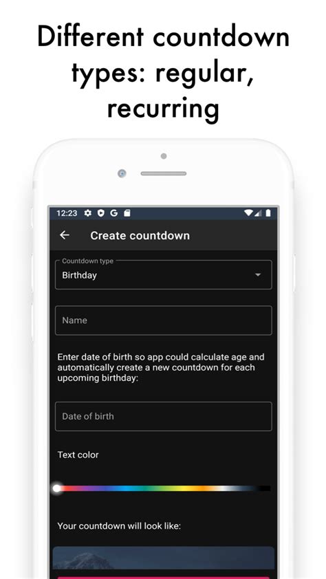 Days Until countdown widget APK for Android - Download