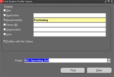Assigning Operating Unit To A Responsibility In 11i And R12 Erpschools