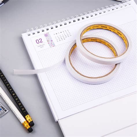 晨光文具双面胶优质高粘力棉纸双面胶带长度10码3种宽度可选12mm18mm24mm强力胶带纸双面胶带纸ajd97350虎窝淘