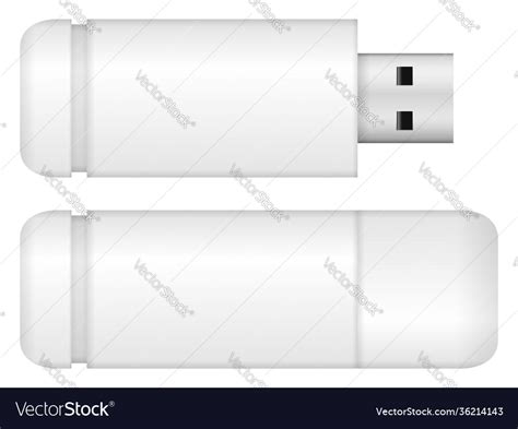 Usb Flash Drive Royalty Free Vector Image VectorStock