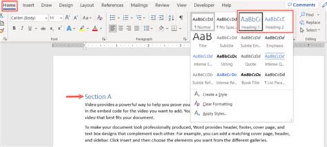 How To Add A Heading To A Microsoft Word Document
