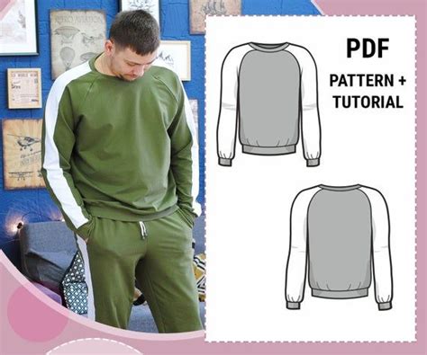 Mens Sweatshirt Pattern Pdf Patrones De Costura Para Imprimir Gratis