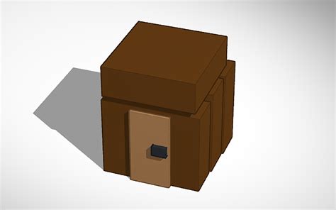 3d Design Minecraft Noob House Tinkercad