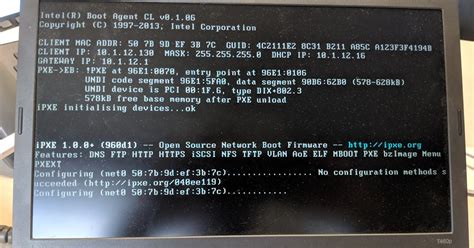 Getting Fog PXE Boot Working On A Thinkpad T P T P And A T P Bauer Power Media