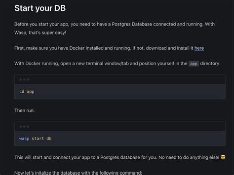 Open Sass Error On Wasp Start Db Wasp