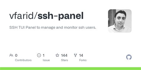 Github Vfaridssh Panel Ssh Tui Panel To Manage And Monitor Ssh Users