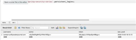 Spring Security Remember Me Example Java Development Journal