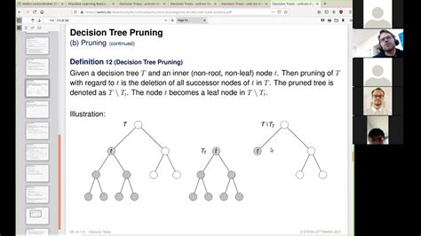 Machine Learning » Decision Trees » Decision Trees Pruning - YouTube