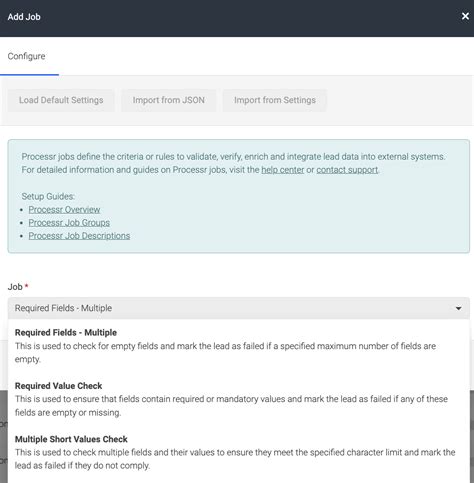 Required Fields Multiple Convertr Help Centre