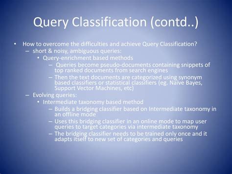 ppt mining query logs powerpoint presentation free download id 423486