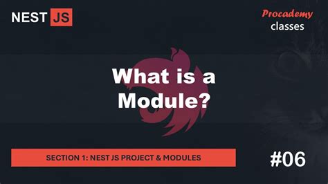 06 what is a module nest js project and modules a complete nest js