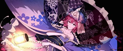 Saigyouji Yuyuko Ghost From Touhou 2k Wallpaper Download