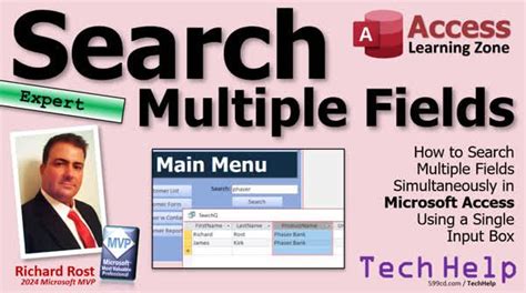 how to search multiple fields simultaneously in microsoft access using