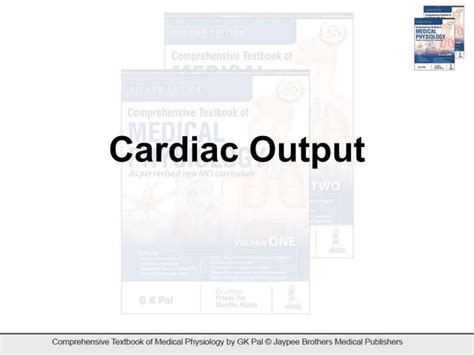 Cardiac Output 1 Ppt