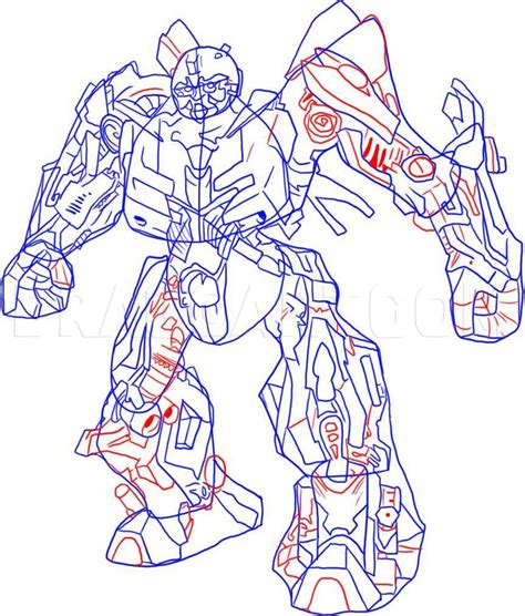 How To Draw Bumblebee Drawing Step By Step By Dawn Dragoart