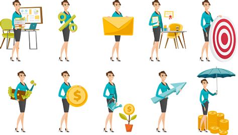 벡터는 일러스트 비즈니스 사람들과 설정 기업 재무와 산업에 대한 스톡 벡터 아트 및 기타 이미지 기업 재무와 산업 리더십 벡터 Istock