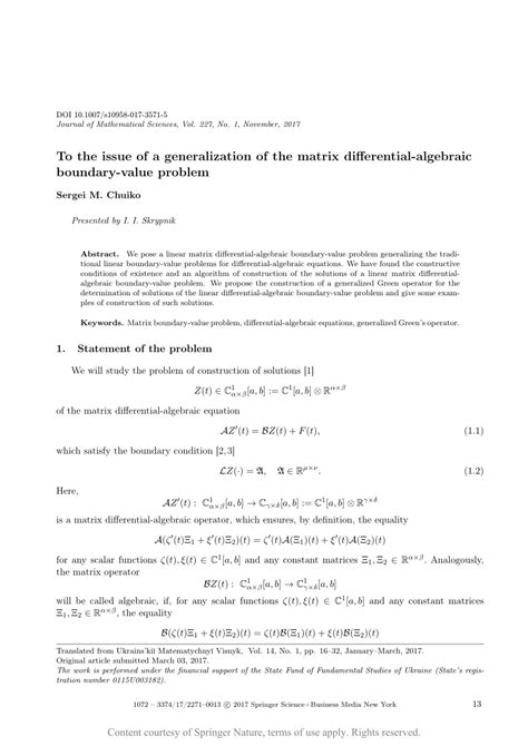 To The Issue Of A Generalization Of The Matrix Differential Algebraic