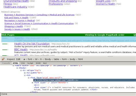 使用 firebug 进行爬取 scrapy 中文指南 udn开源文档