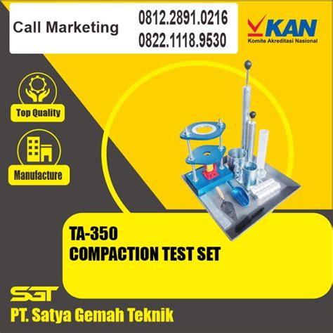 Compaction Test Set Alat Laboratorium Tanah