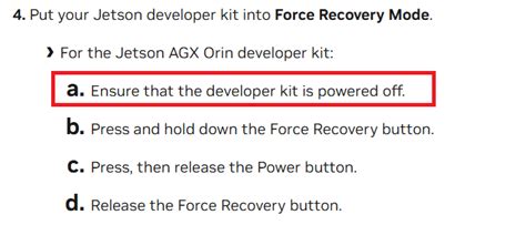 agx orin recovery mode issue jetson agx orin nvidia developer forums