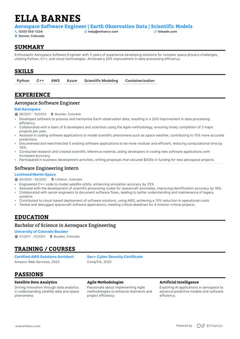 1 Successful Software Application Engineer Resume Example And Writing Tips For 2024