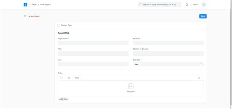 How To Add Menu To All Custom Pages Of A Module Frappe Framework Frappe Forum