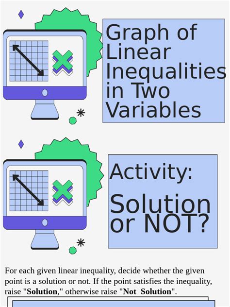 graph of linear inequality pdf applied mathematics mathematical