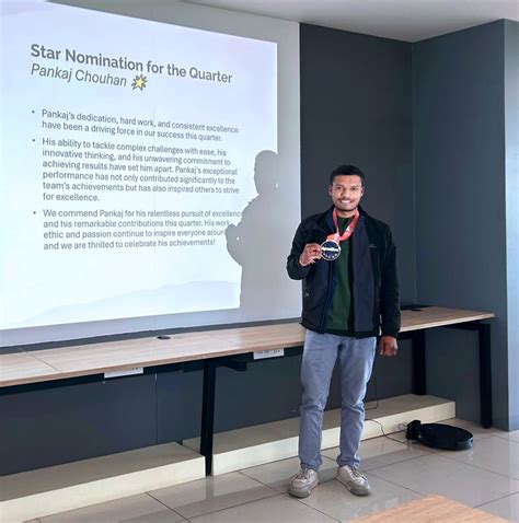 Starofthequarter Ignatiuzgottalent Gratitude Achievement Pankaj Chouhan 16 Comments