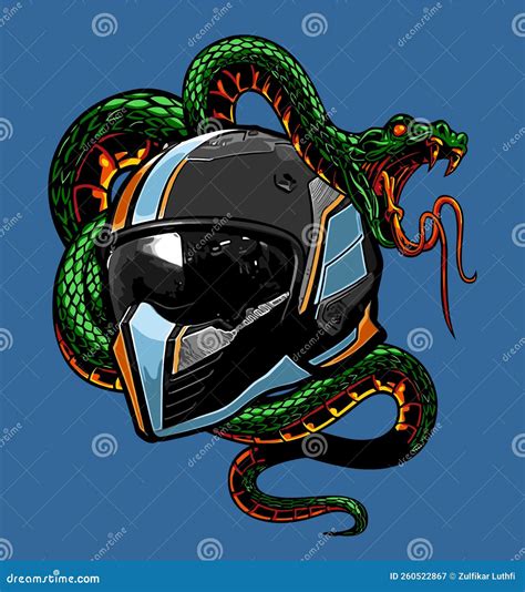 Sci Fi Robot Helmet Shirt With Chrome Finish Royalty Free Illustration